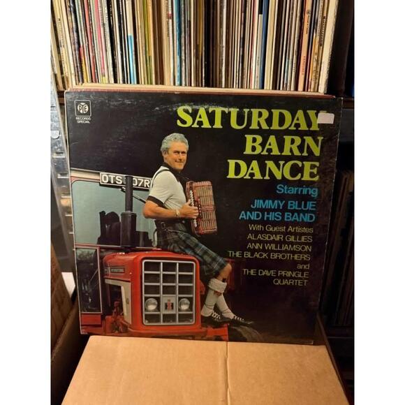 Media | Jimmy Blue And His Band Saturday Barn Dance 33rpm Vg Ab94 ...